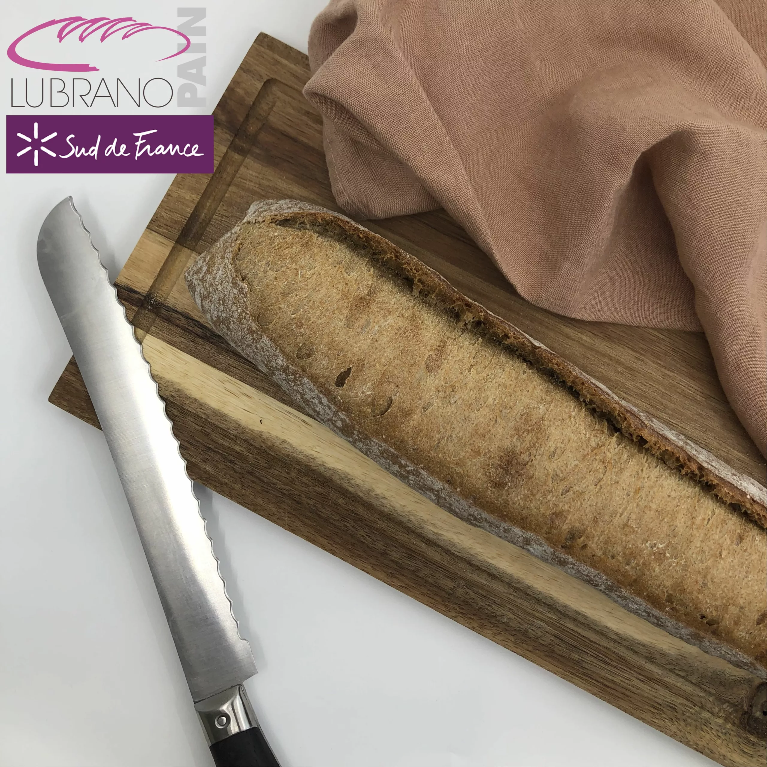 Discover our country Baguette by Lubrano x Sud de France - NOVEPAN ...