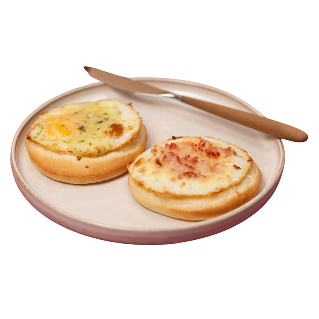 Egg & Bacon Muffin - NOVEPAN | Fabricant français | PAIN SNACK PATON BIO